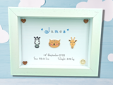 Animal jungle safari zoo frame | Shauna Gra