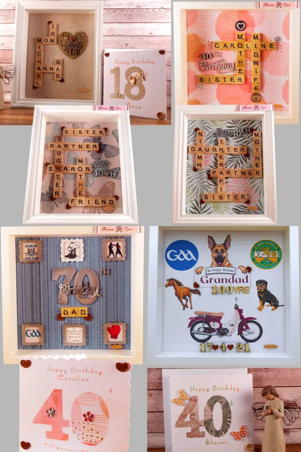 Custom birthday frame | Shauna Gra